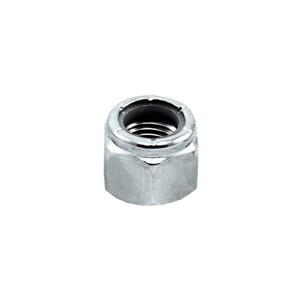 Durastar Nylon Insert Lock Nut, 3/8"-16, Nylon, 0.415 in Ht NT0606N | Zoro